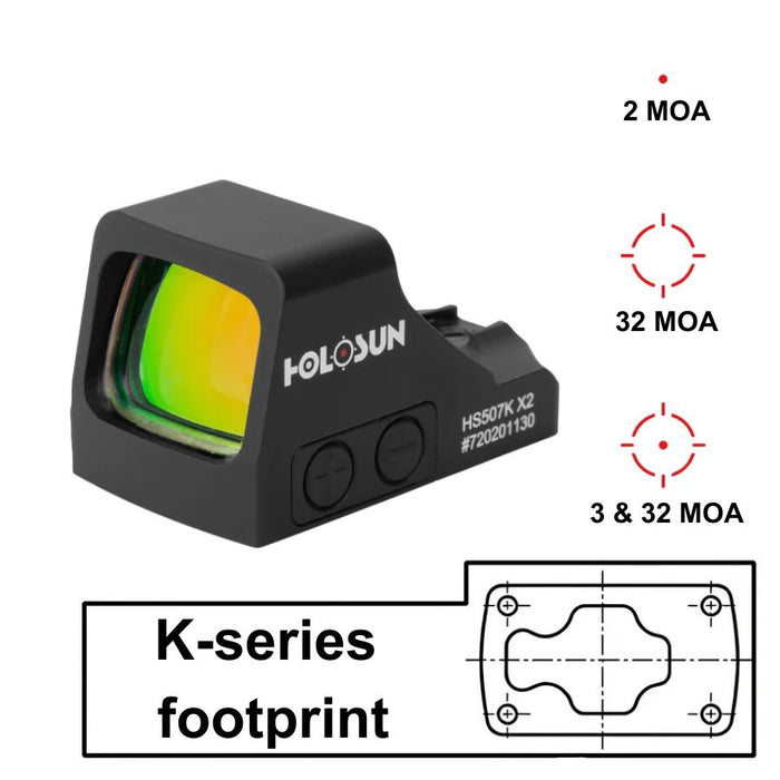 Holosun K-series footprint standard – Optics Spot